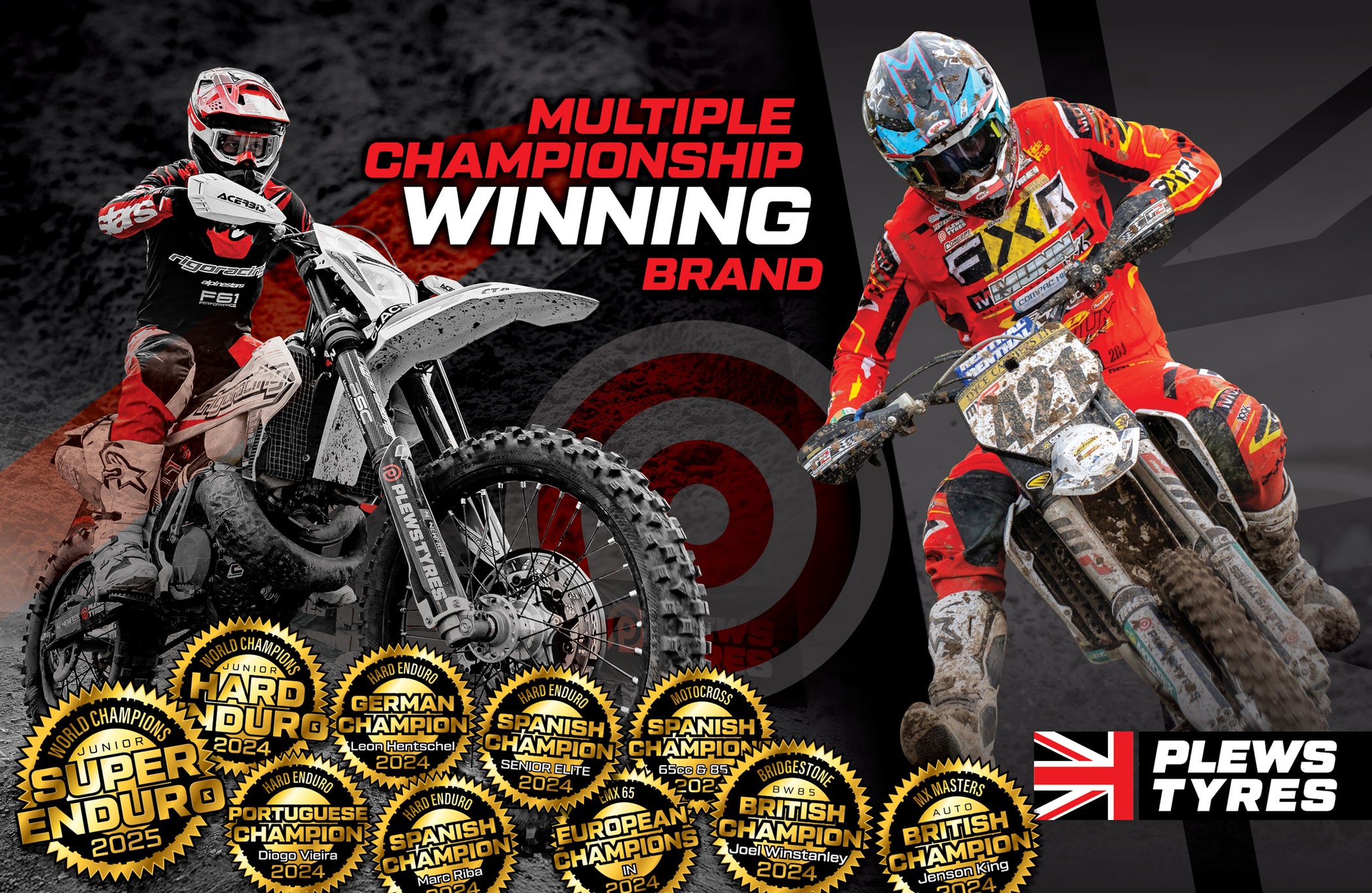 Plews Tyres The World Championship Winning Tyre Brand